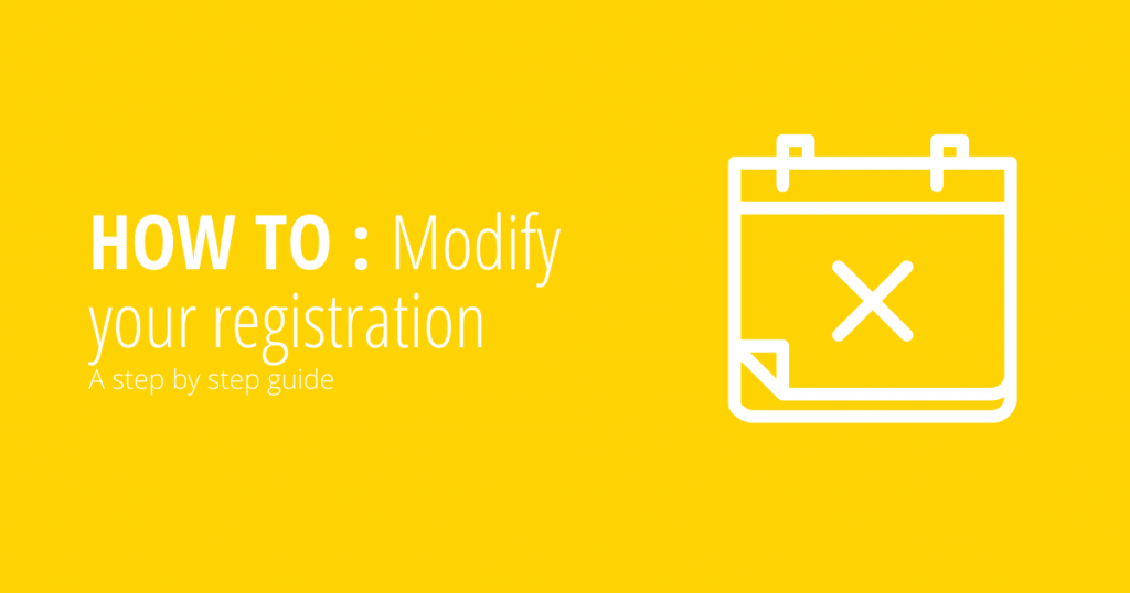 How To: Modify your registration – Institut de Natation de Montréal Inc